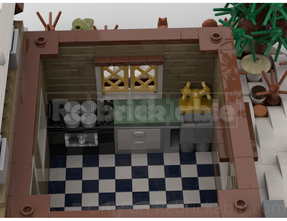 LEGO MOC Family Cottage by AlessandroMaffioli | Rebrickable - Build ...
