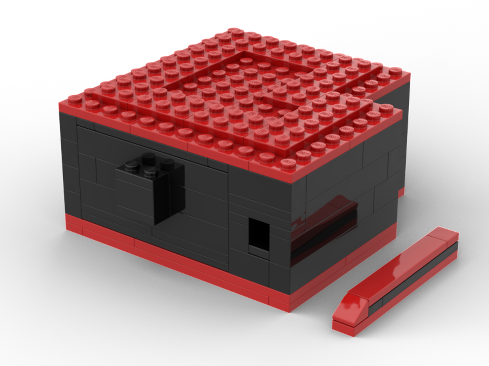 LEGO MOC LEGO Mini Secure Box 1 by Gravibrick | Rebrickable - Build ...