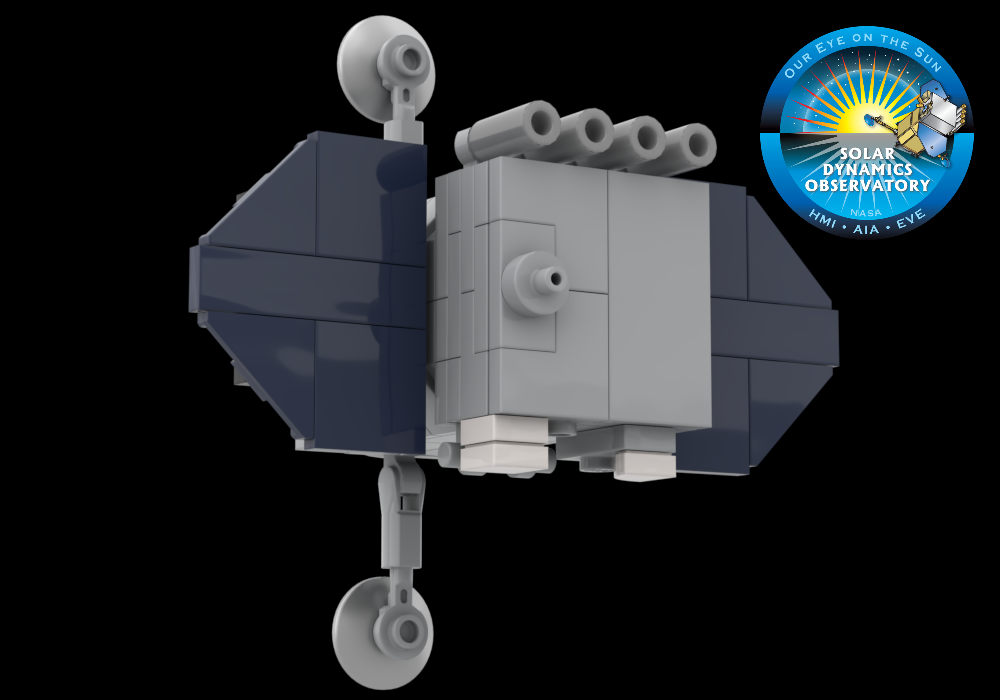 LEGO MOC Solar Dynamics Observatory (SDO) Spacecraft by OrchardBuilds ...