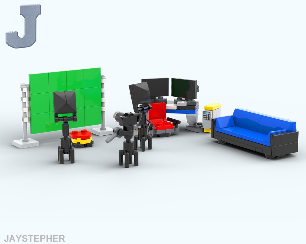 LEGO MOC Video Blogger Studio Furniture by jaystepher | Rebrickable ...