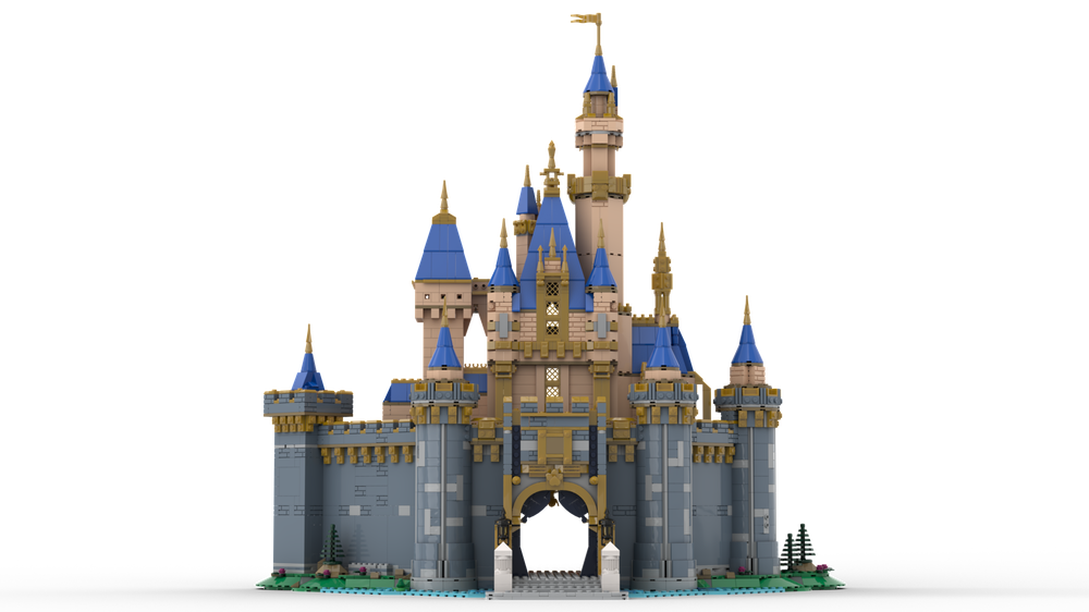 LEGO MOC California Castle by Tj_the_Brickwright | Rebrickable - Build ...