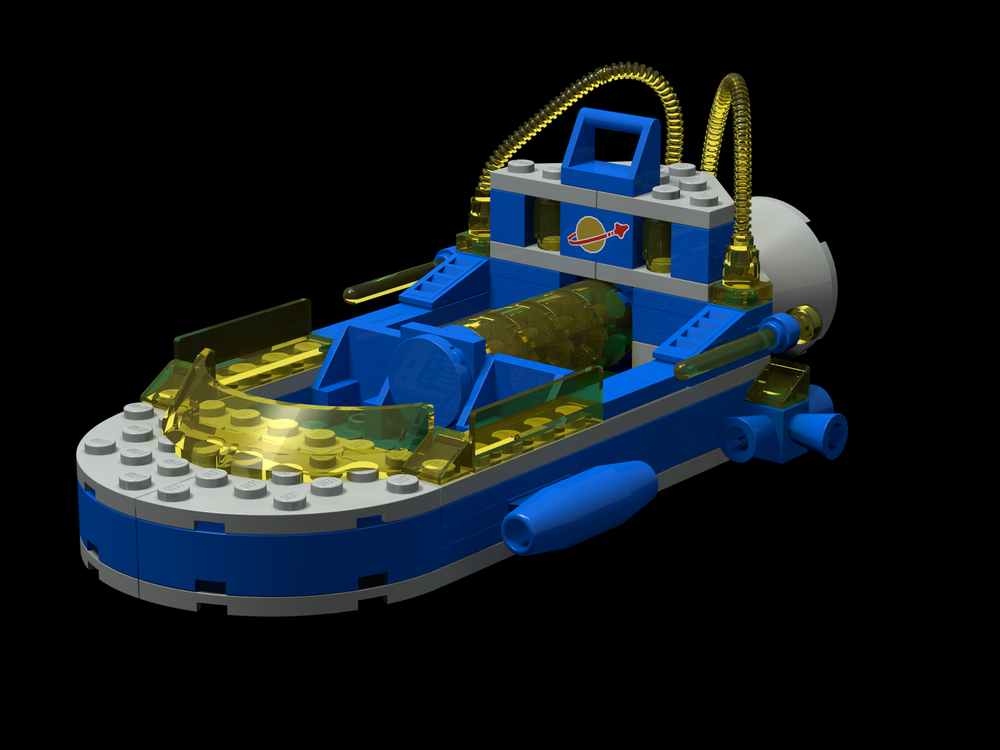 LEGO MOC Classic Space Glider by Freax1975 | Rebrickable - Build with LEGO