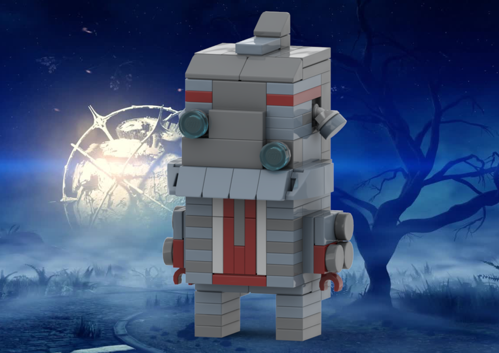 LEGO MOC Vauban BrickHead - Warframe by GoldengamerLego | Rebrickable ...