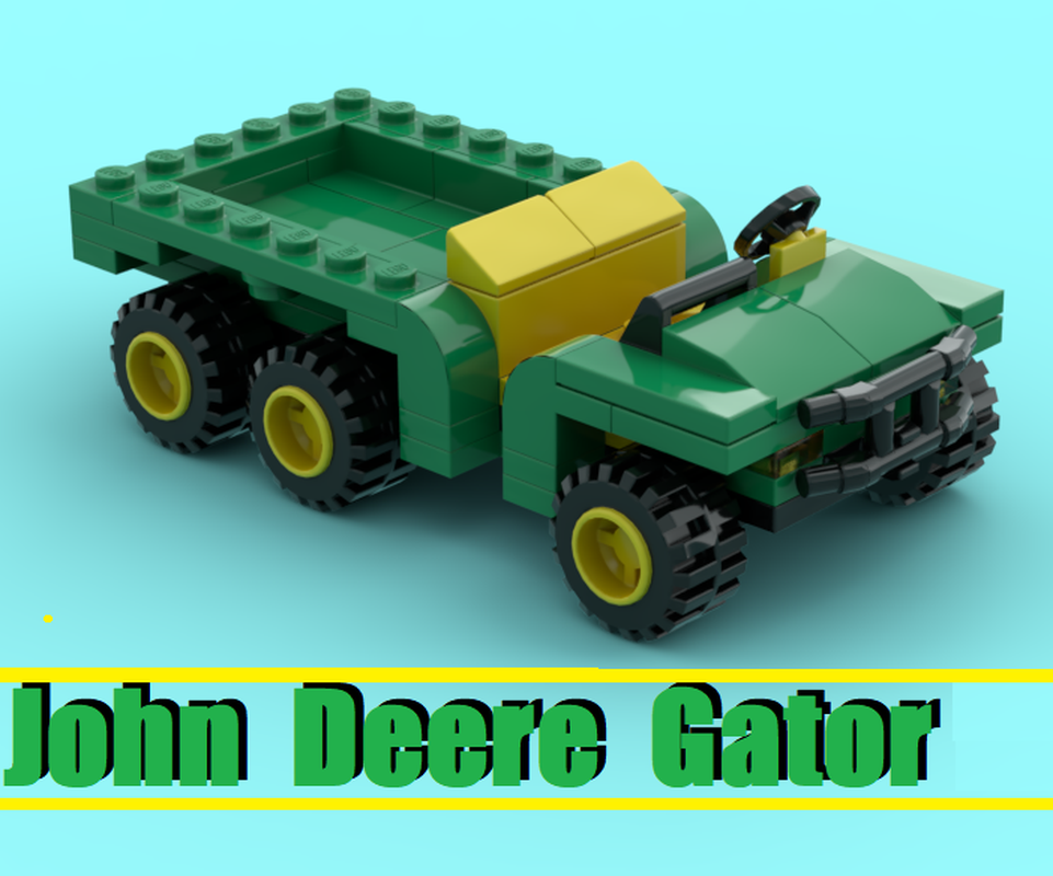 LEGO MOC John Deere Gator 4x6 by medleyj | Rebrickable - Build with LEGO