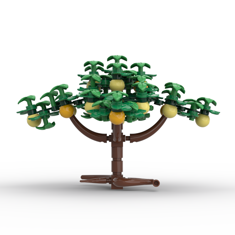 LEGO MOC Citrus Trees by BrickMind | Rebrickable - Build with LEGO