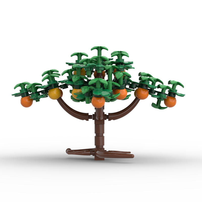 LEGO MOC-201851 Citrus Trees by BrickMind | Rebrickable - Build with LEGO