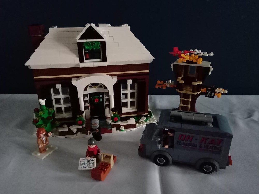 LEGO MOC-201855 Home Alone at Winter Village by Colorful Brick ...