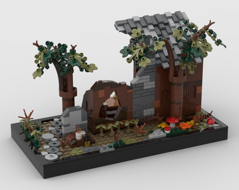 LEGO MOC D&D vampire diorama by Polokot | Rebrickable - Build with LEGO