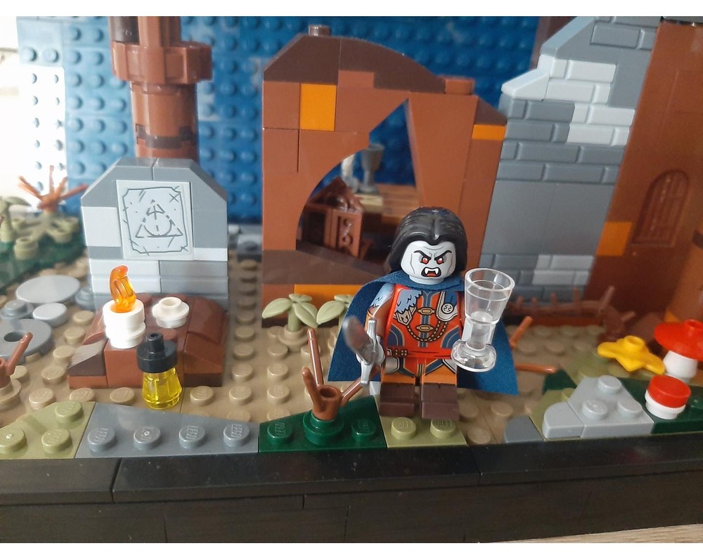 LEGO MOC D&D vampire diorama by Polokot | Rebrickable - Build with LEGO