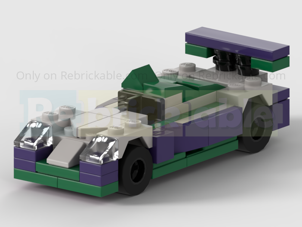 LEGO MOC Pescarolo Courage C60 LMP1 Racing Car - Half Speed Champions ...