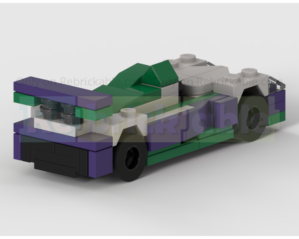 LEGO MOC Pescarolo Courage C60 LMP1 Racing Car - Half Speed Champions ...