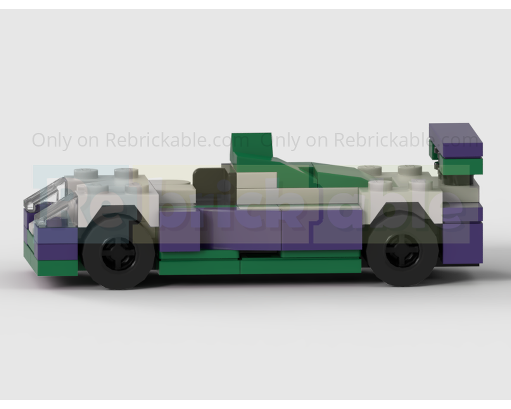 LEGO MOC Pescarolo Courage C60 LMP1 Racing Car - Half Speed Champions ...