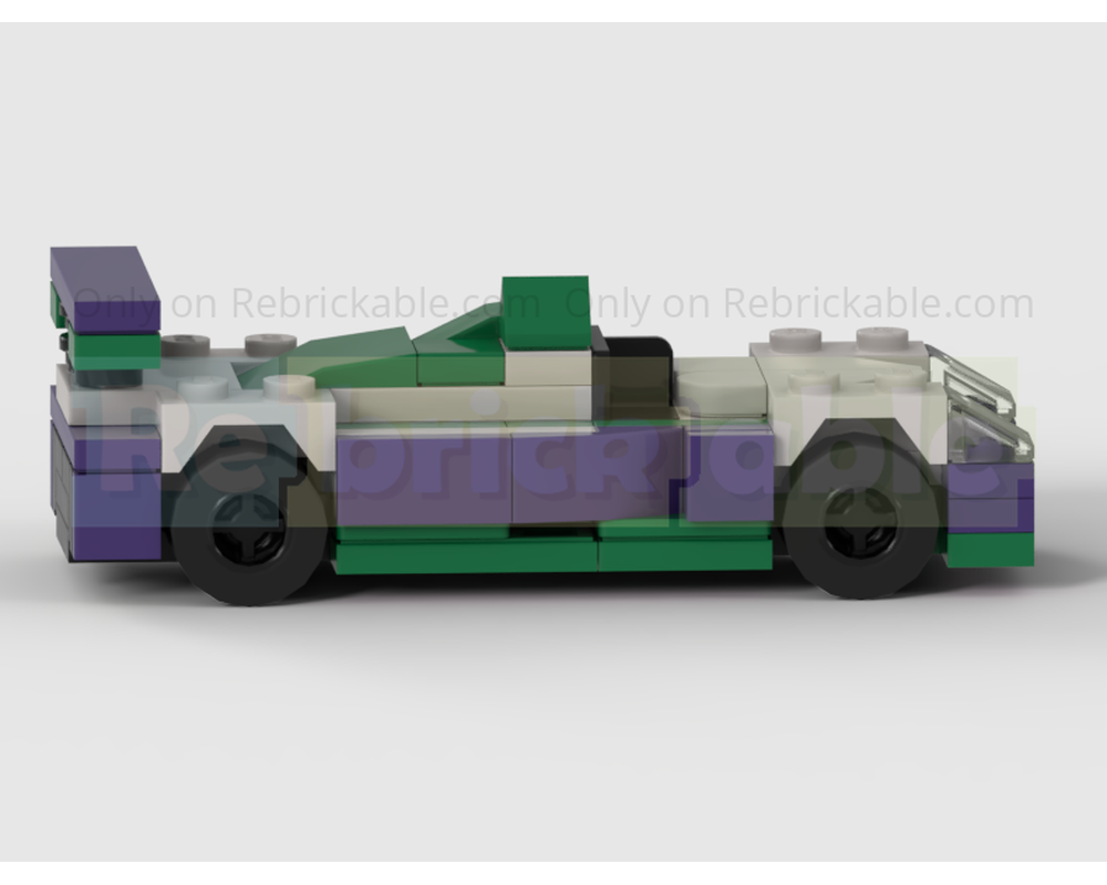 LEGO MOC Pescarolo Courage C60 LMP1 Racing Car - Half Speed Champions ...
