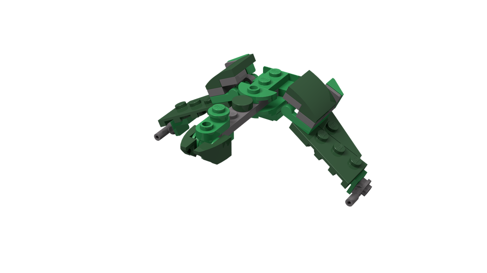 LEGO MOC Klingon Bird of Prey V2 by LegendAJ | Rebrickable - Build with ...