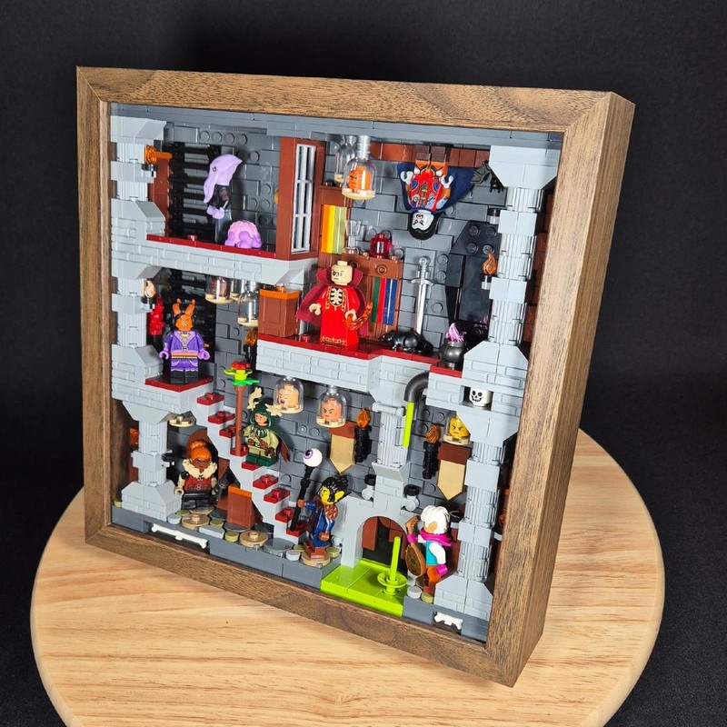 LEGO MOC Dungeons & Dragons: Dungeon Underneath Amanita Muscaria by the ...