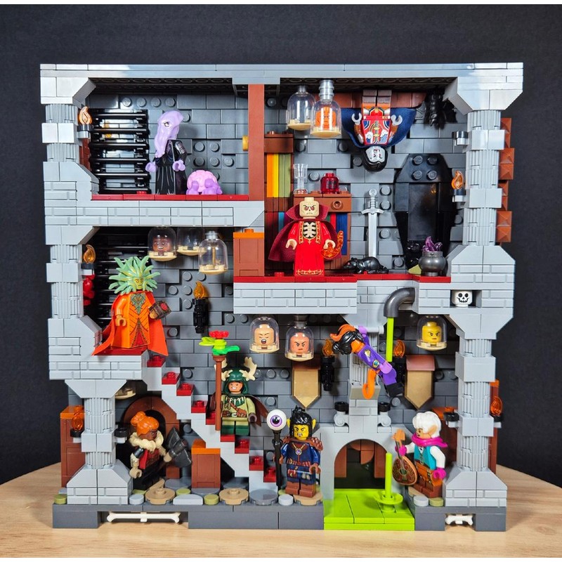 LEGO MOC Dungeons & Dragons: Dungeon Underneath Amanita Muscaria by the ...