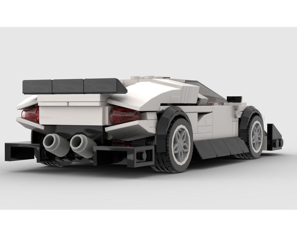 LEGO MOC Lamborghini countach tunning by Boha_ua | Rebrickable - Build ...
