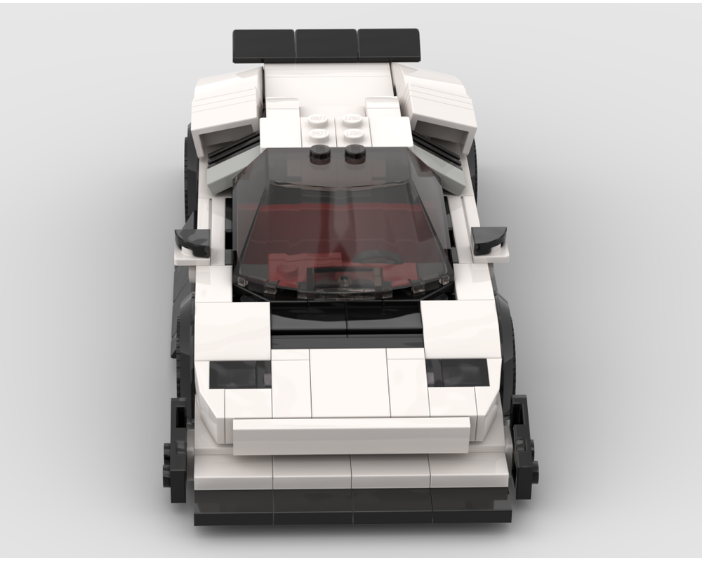 LEGO MOC Lamborghini countach tunning by Boha_ua | Rebrickable - Build ...