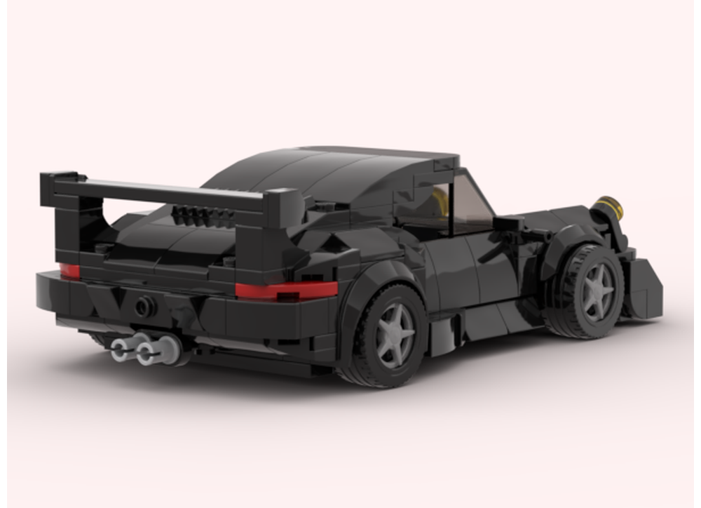 LEGO MOC RWB Porsche by Euro Trash Bricks | Rebrickable - Build with LEGO