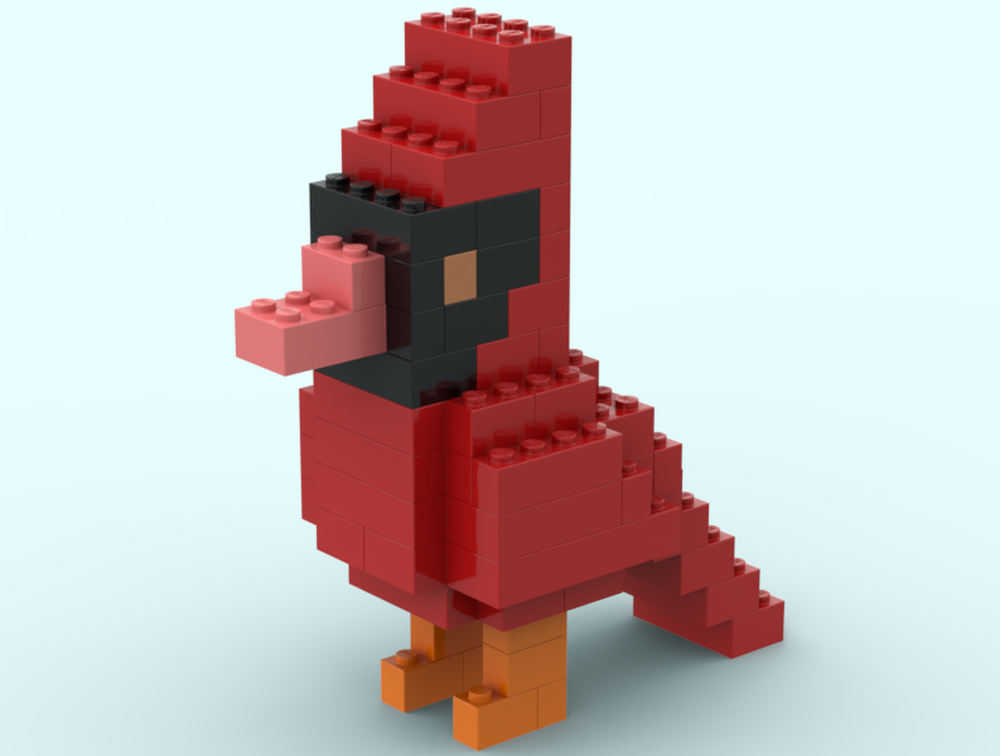 LEGO MOC 11030 Cardinal by Pikminfan67 | Rebrickable - Build with LEGO