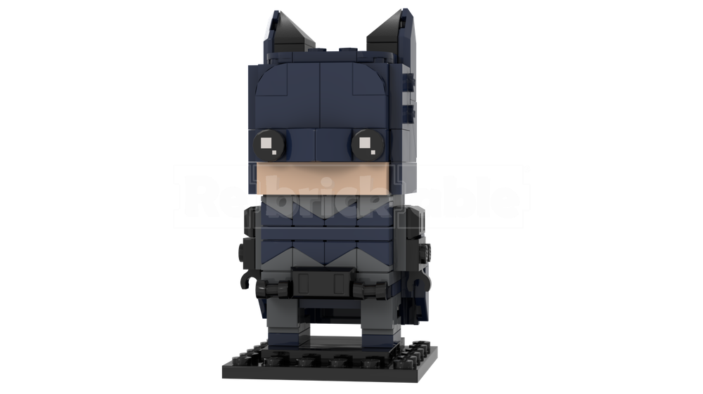 Lego Moc Bat Man Brickheadz By Raguidel Rebrickable Build With Lego