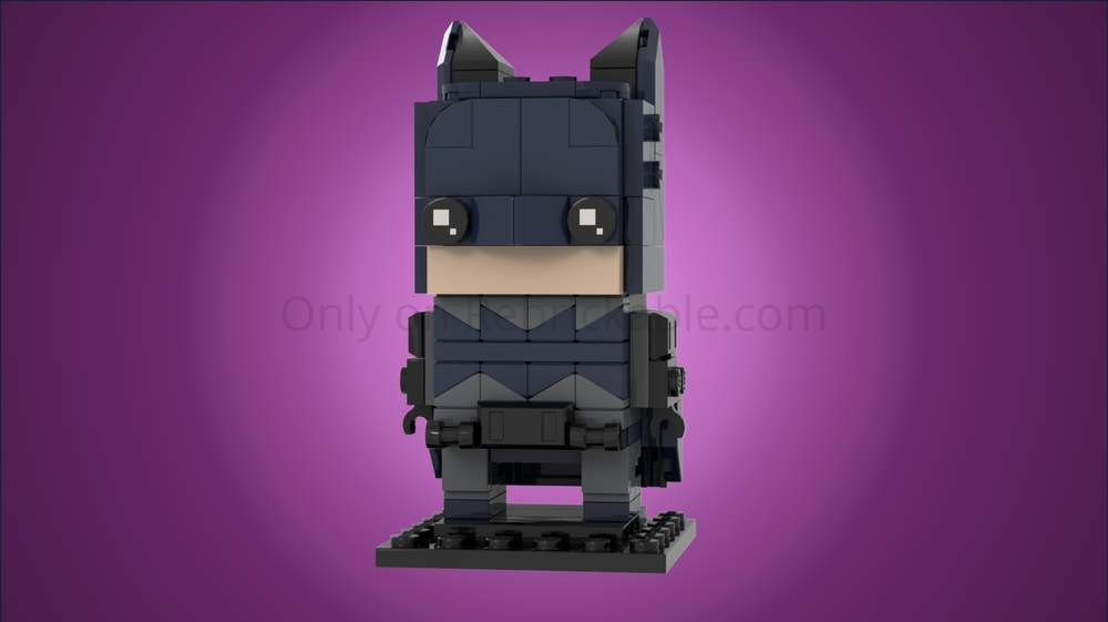 LEGO MOC Bat-man Brickheadz by raguidel | Rebrickable - Build with LEGO
