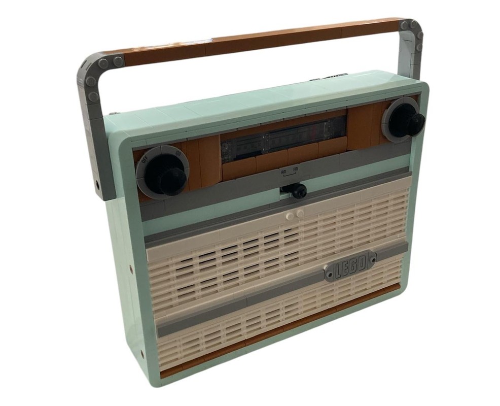 LEGO MOC RETRO RADIO MOD by RGT Bricks | Rebrickable - Build with LEGO