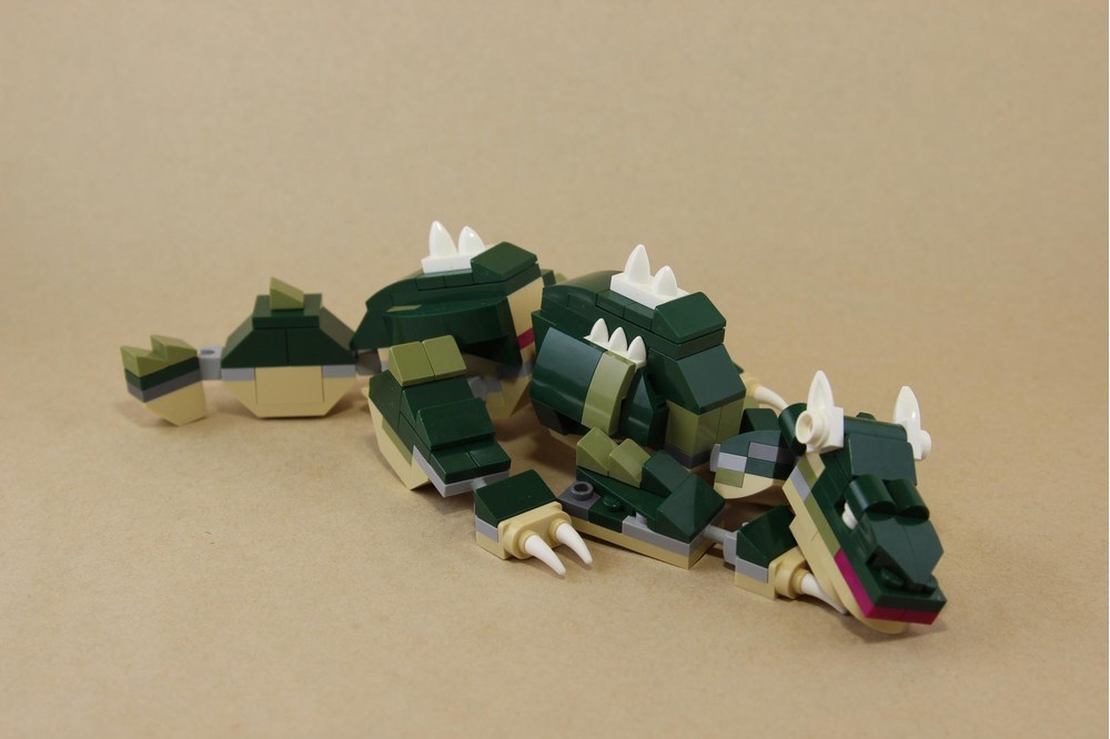 Lego Moc Restful Dragon By Sunfire Rebrickable Build With Lego