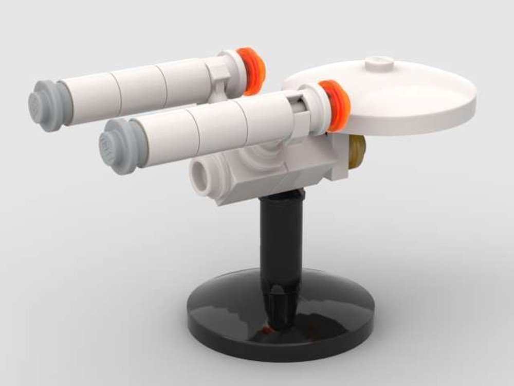 LEGO MOC nano USS Enterprise NCC-1701 by ej76az | Rebrickable - Build ...