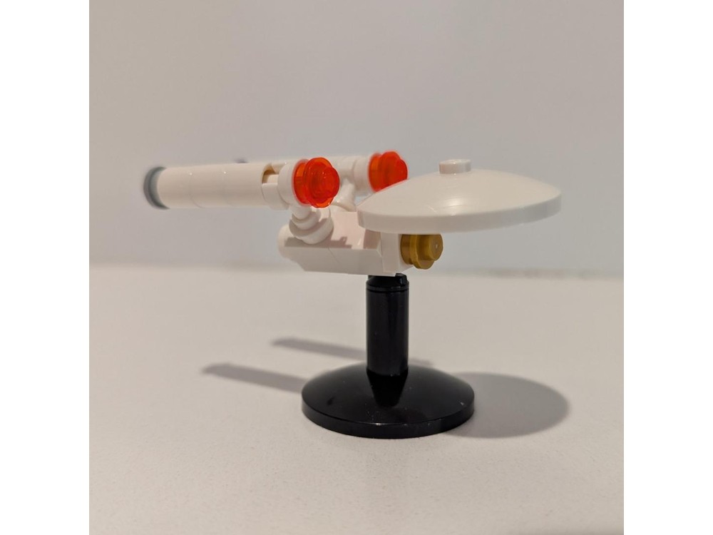 LEGO MOC nano USS Enterprise NCC-1701 by ej76az | Rebrickable - Build ...