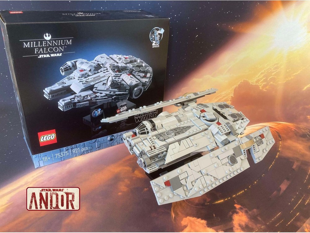 LEGO MOC 75375 Falcon Rebuild 4 Pack #3 by CreationCaravan (Brad Barber ...