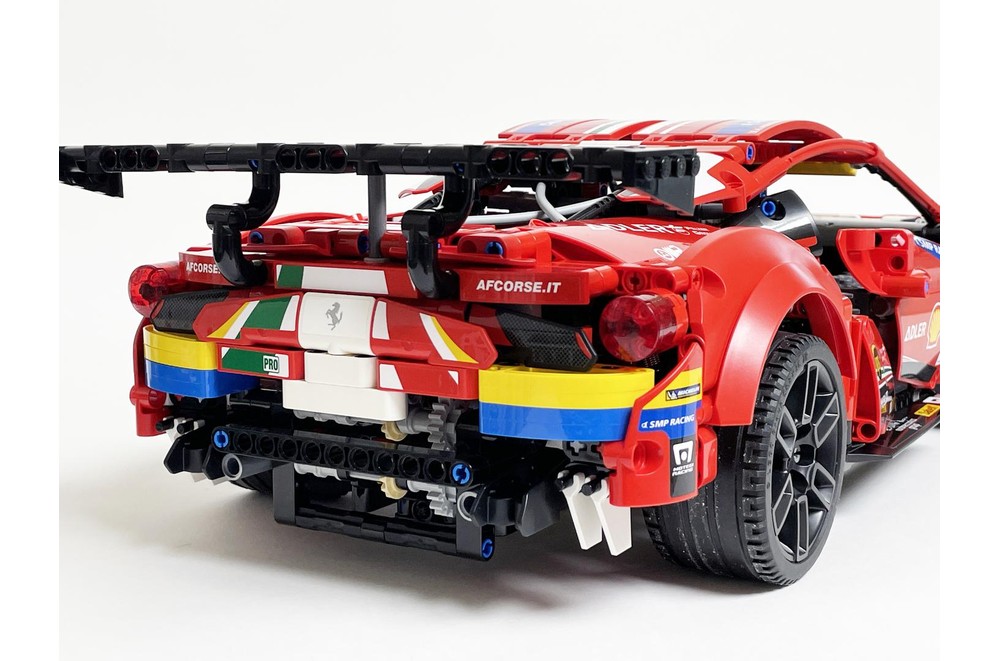 Lego Moc 42125 페라리 488 Gte Rc Mod For Power Function Motors By Otrans
