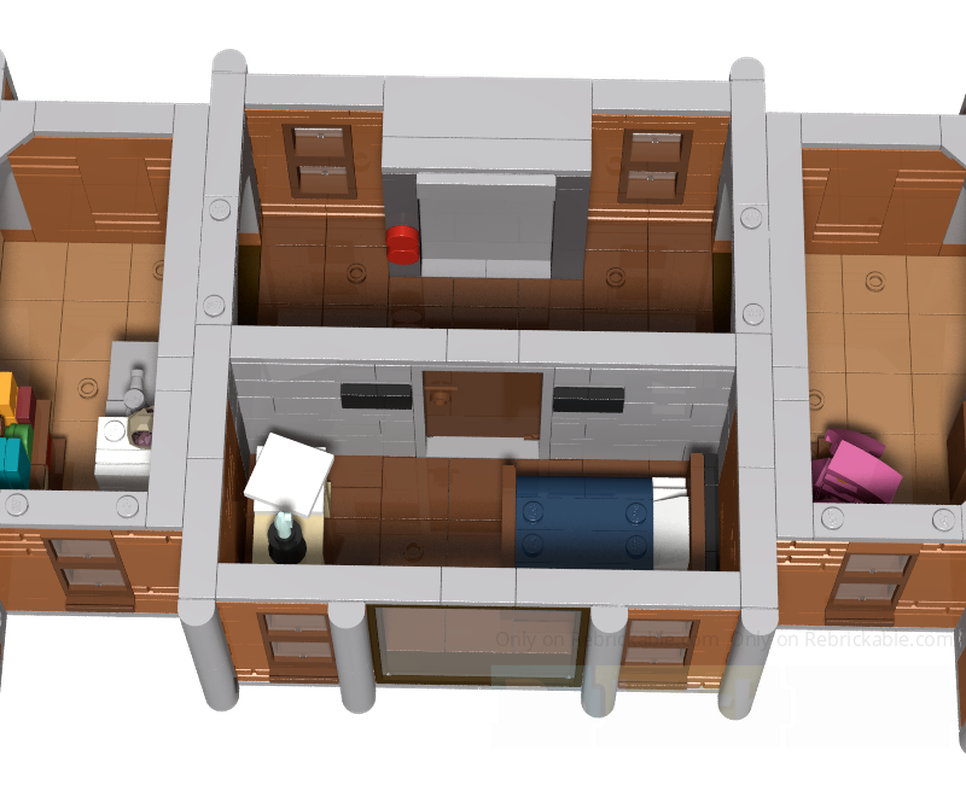 LEGO MOC X-Mansion - X-Panded X-Tra Furnished Floor by BardicBricks ...