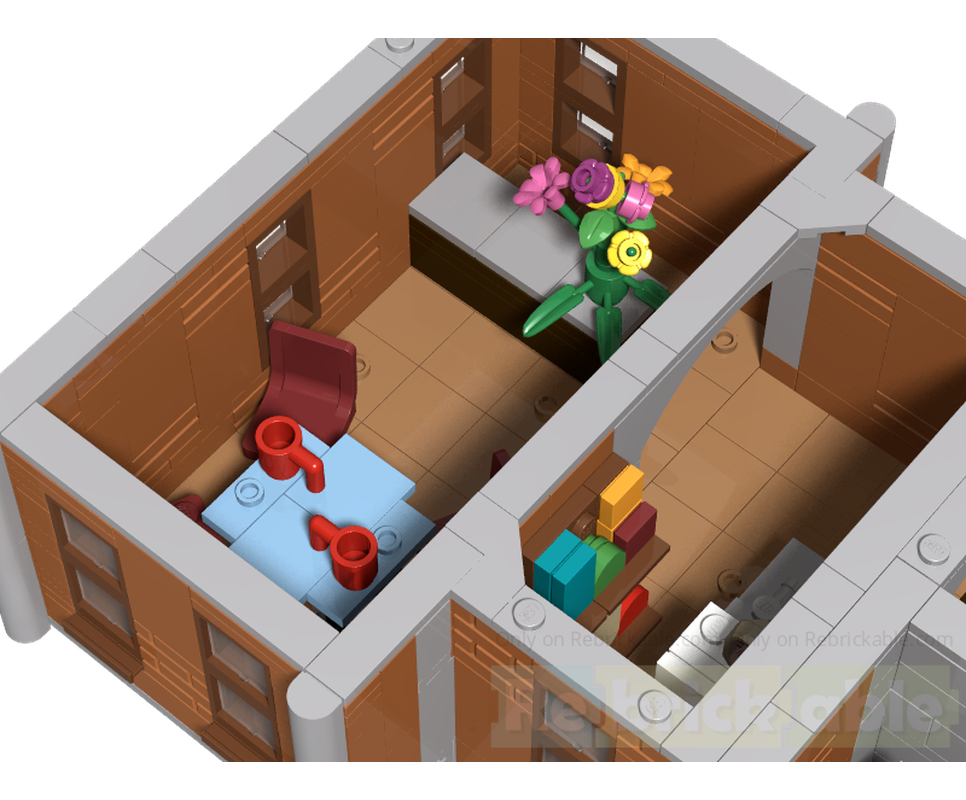 LEGO MOC X-Mansion - X-Panded X-Tra Furnished Floor by BardicBricks ...
