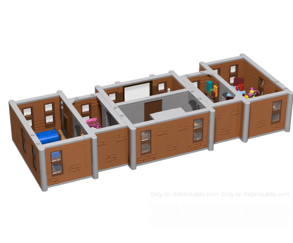 LEGO MOC X-Mansion - X-Panded X-Tra Furnished Floor by BardicBricks ...