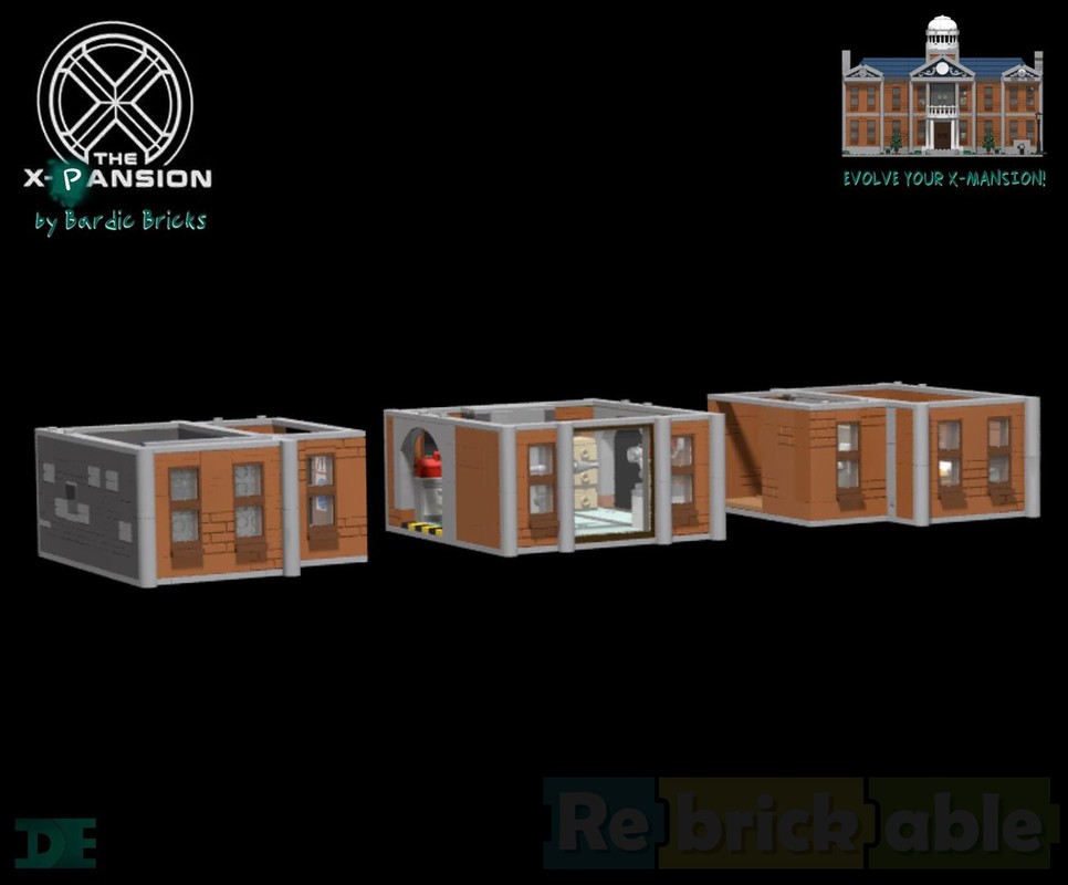 LEGO MOC X-Mansion - X-Panded X-Tra Dangerous Floor by BardicBricks ...