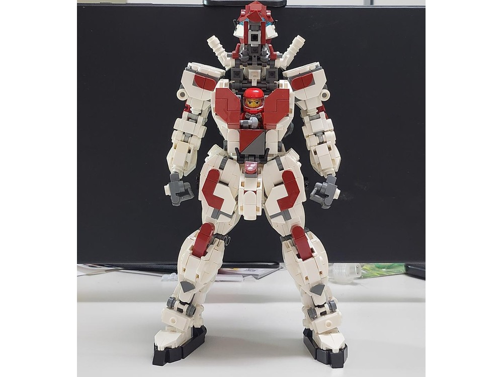 LEGO MOC Mech_red1_upgrade_version by HyeongMin park | Rebrickable ...