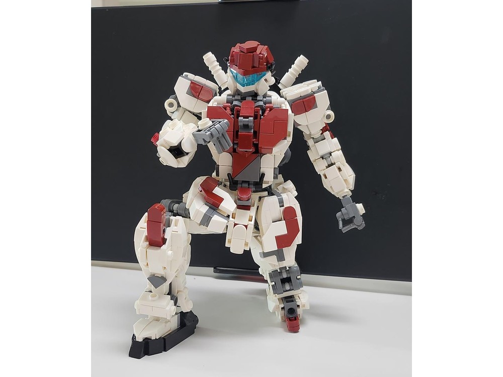 LEGO MOC Mech_red1_upgrade_version by HyeongMin park | Rebrickable ...