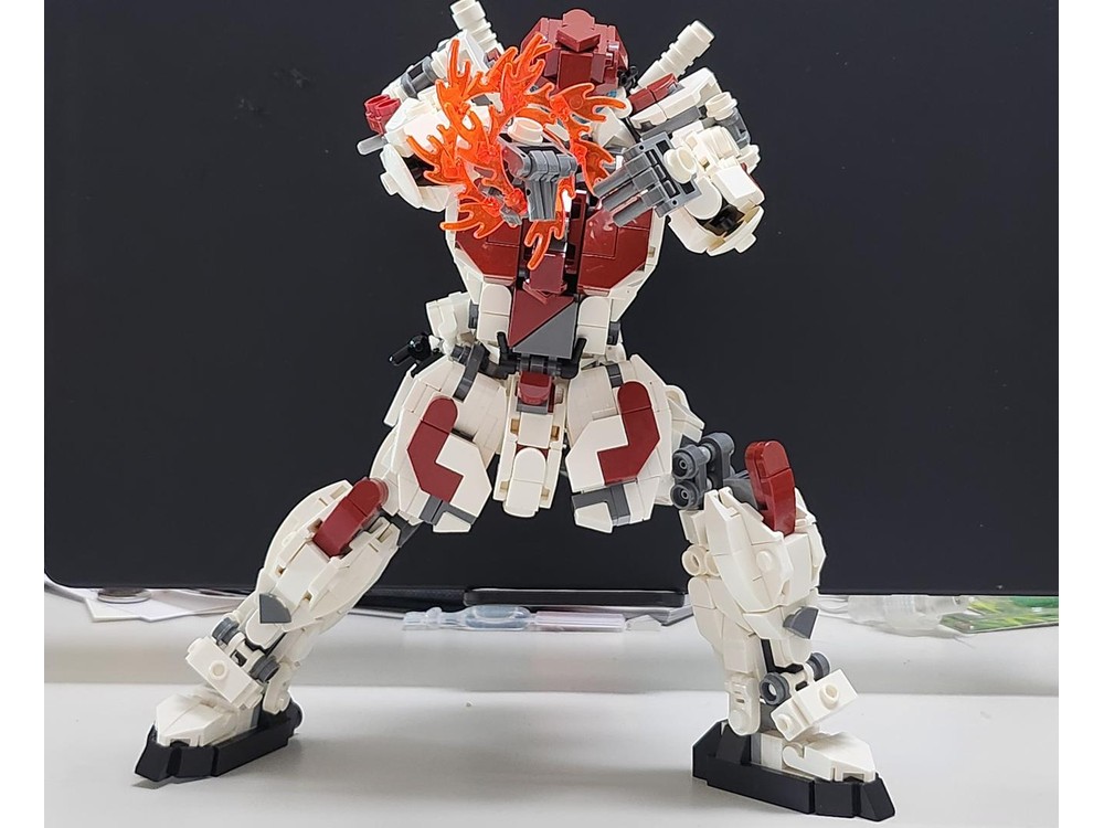 LEGO MOC Mech_red1_upgrade_version by HyeongMin park | Rebrickable ...