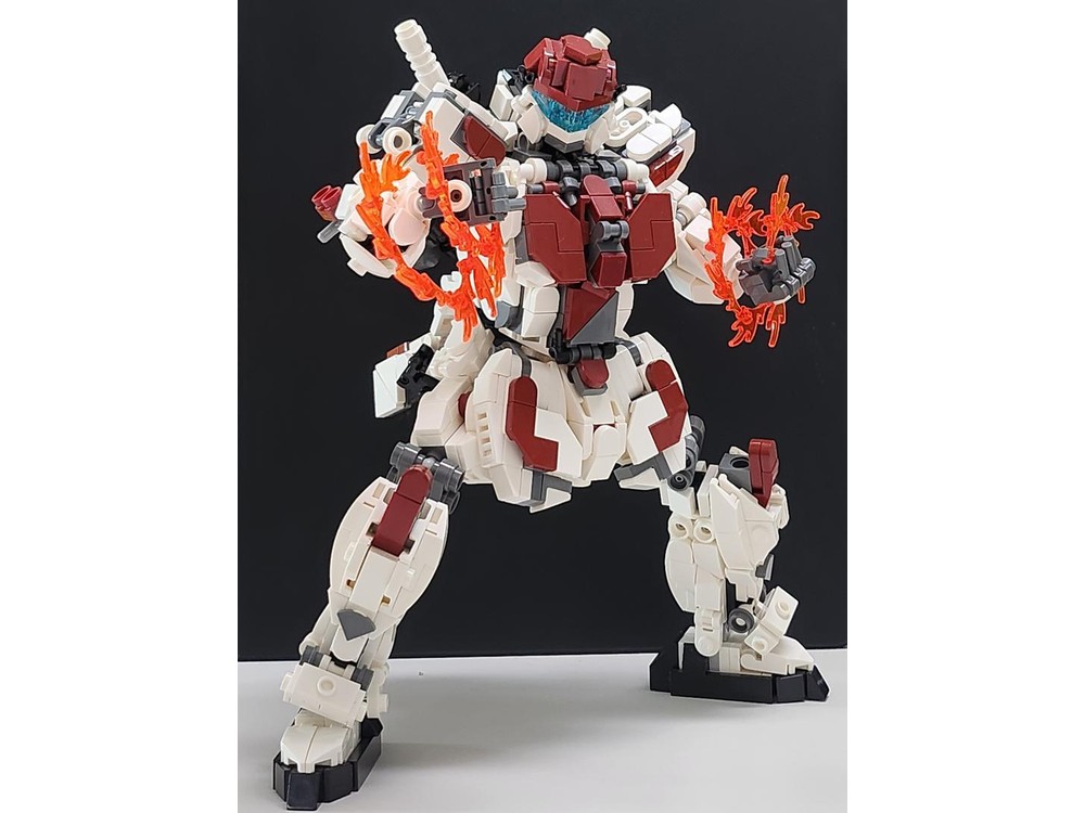 LEGO MOC Mech_red1_upgrade_version by HyeongMin park | Rebrickable ...