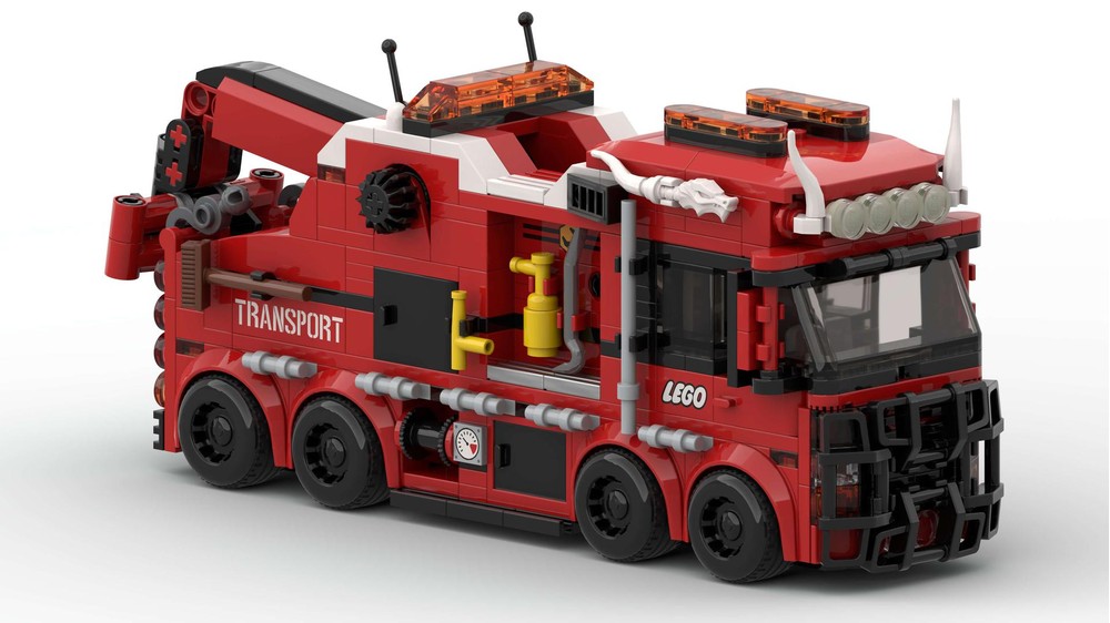 LEGO MOC-201924 Emergency recovery truck by P6tu | Rebrickable - Build ...