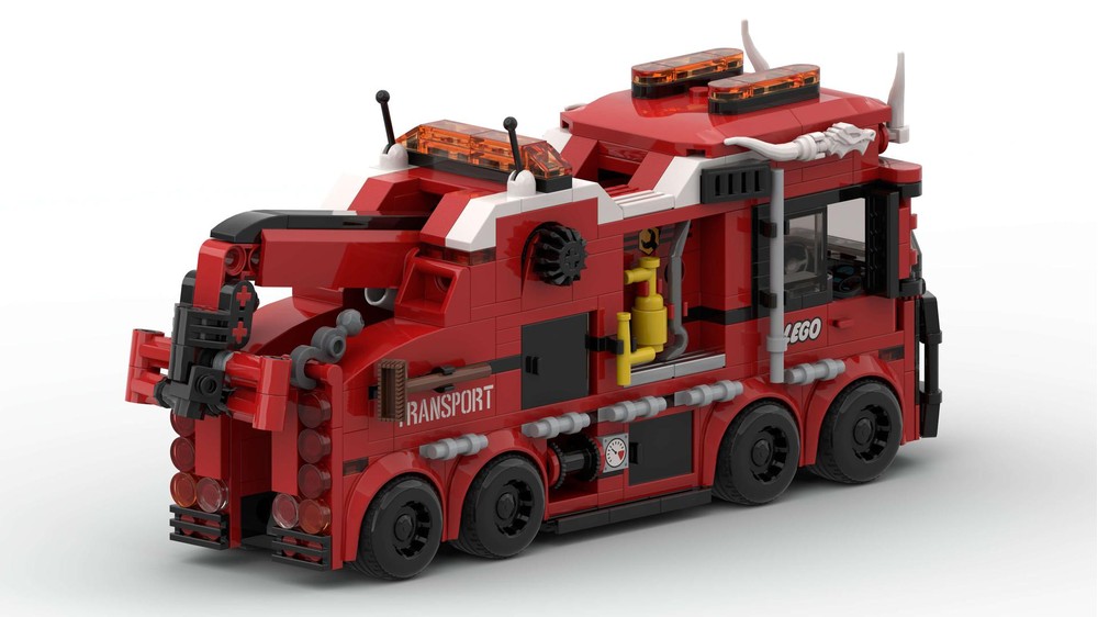LEGO MOC-201924 Emergency recovery truck by P6tu | Rebrickable - Build ...