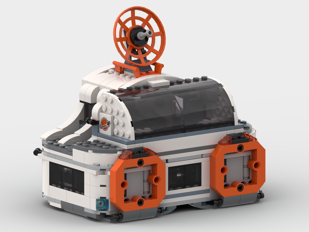 LEGO MOC City Space Command Module by LeFisch | Rebrickable - Build ...