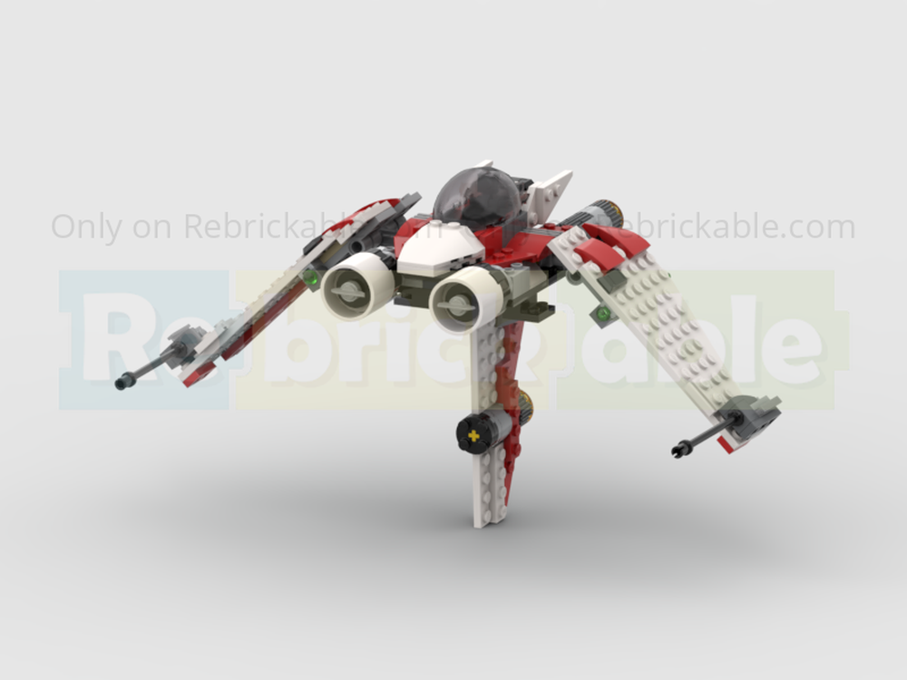 LEGO MOC V-19 Torrent star fighter 75388 Alternative build by ...