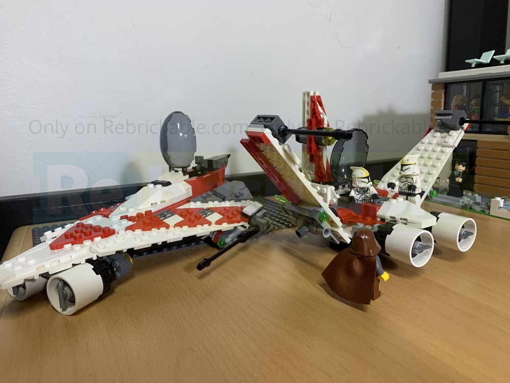 LEGO MOC V-19 Torrent star fighter 75388 Alternative build by ...