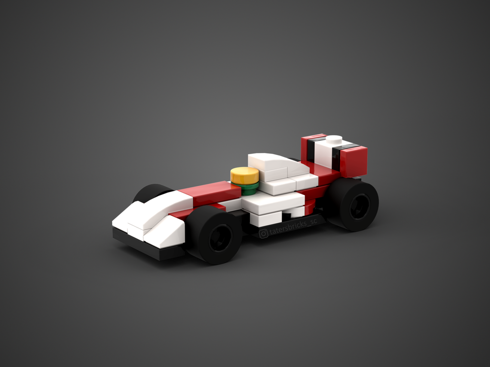 LEGO MOC McLaren MP4/4 mini by Taters | Rebrickable - Build with LEGO