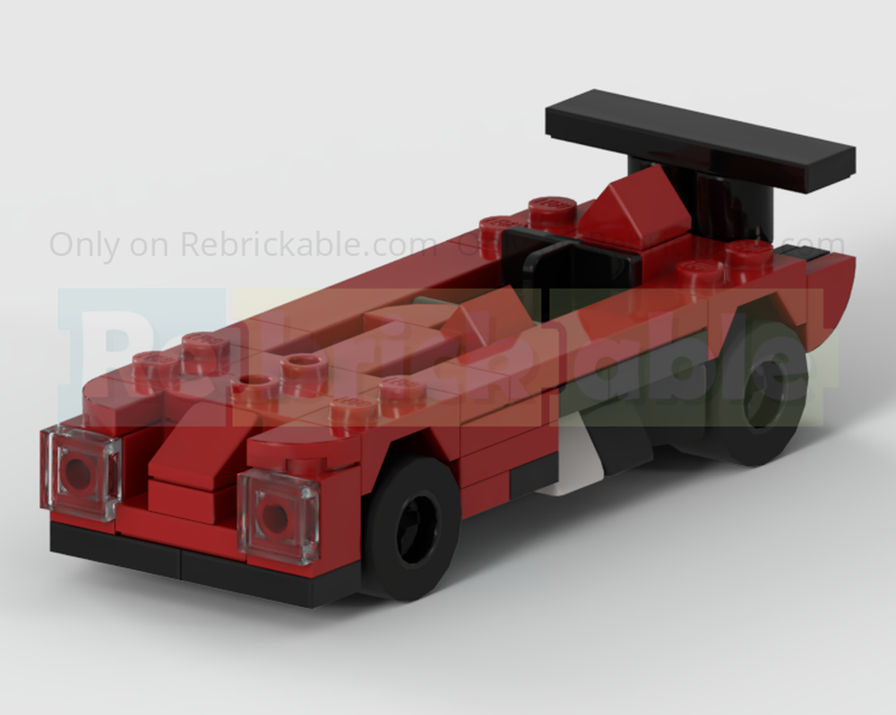 LEGO MOC Panoz LMP-1 Roadster-S Racing Car - Half Speed Champions Scale ...