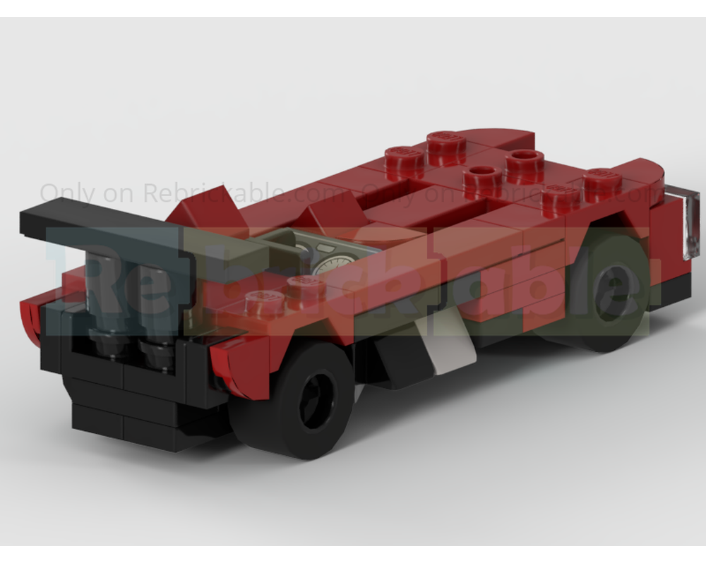 LEGO MOC Panoz LMP-1 Roadster-S Racing Car - Half Speed Champions Scale ...