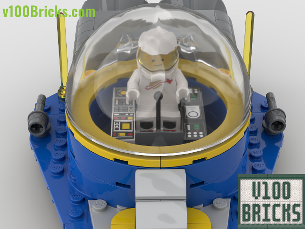 Lego Moc Ncs Interceptor By V100bricks Rebrickable Build With Lego