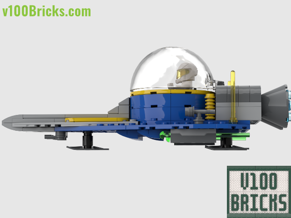 Lego Moc Ncs Interceptor By V100bricks Rebrickable Build With Lego